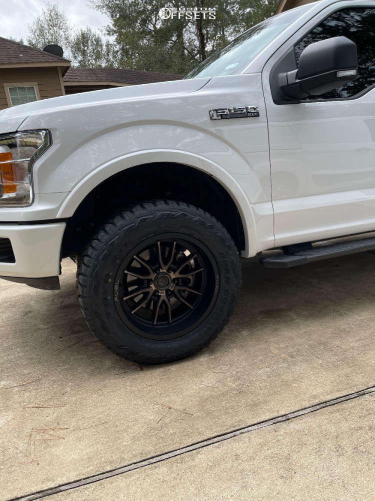 2020 Ford F-150 with 20x10 -18 Fuel Clash and 305/55R20 Toyo Tires Open ...