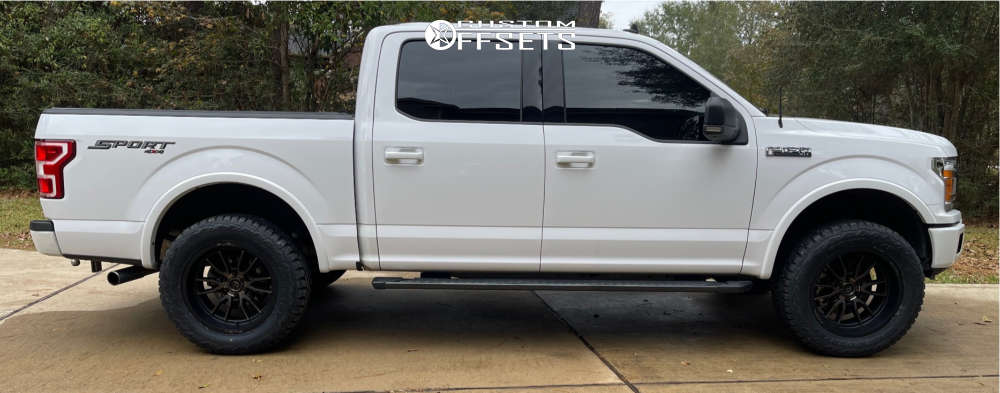 2020 Ford F-150 with 20x10 -18 Fuel Clash and 305/55R20 Toyo Tires Open ...