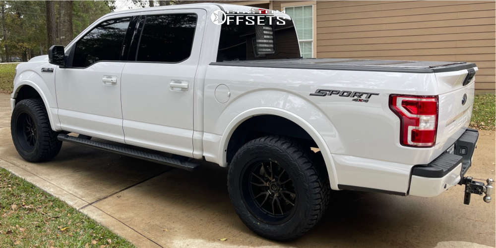 2020 Ford F-150 with 20x10 -18 Fuel Clash and 305/55R20 Toyo Tires Open ...