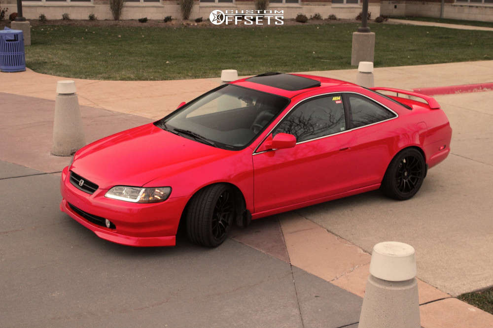 2000 Honda Accord with 17x8.5 35 AVID1 AV20 and 245/40R17 Velozza Zxv4 ...