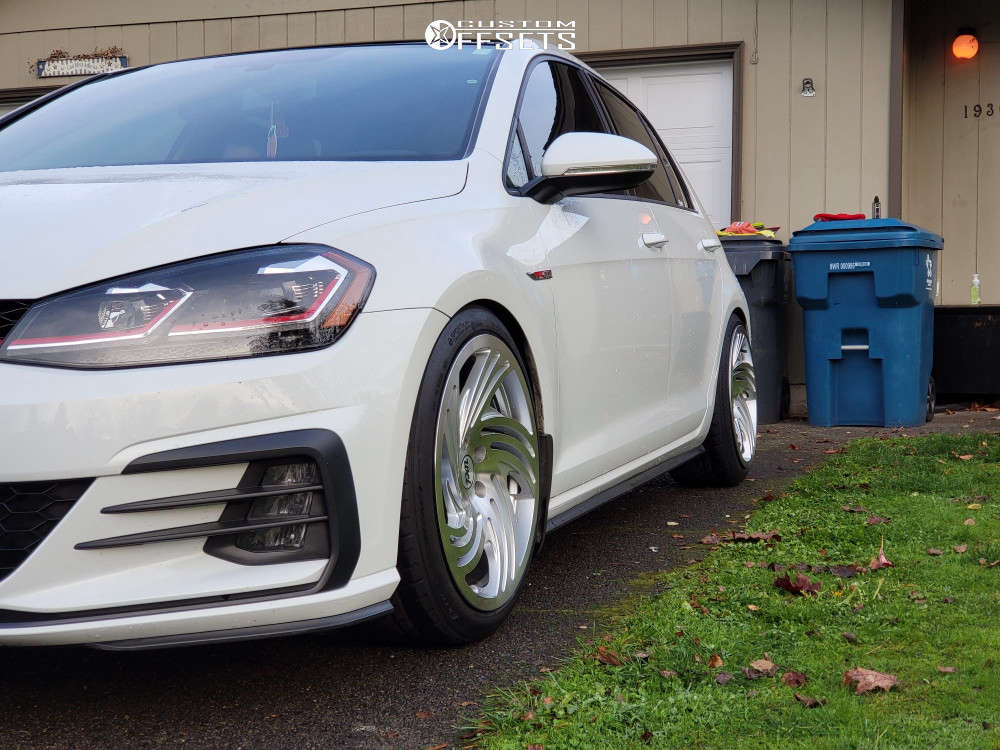 2018 Volkswagen GTI HellaFlush Lowering Springs | Custom Offsets