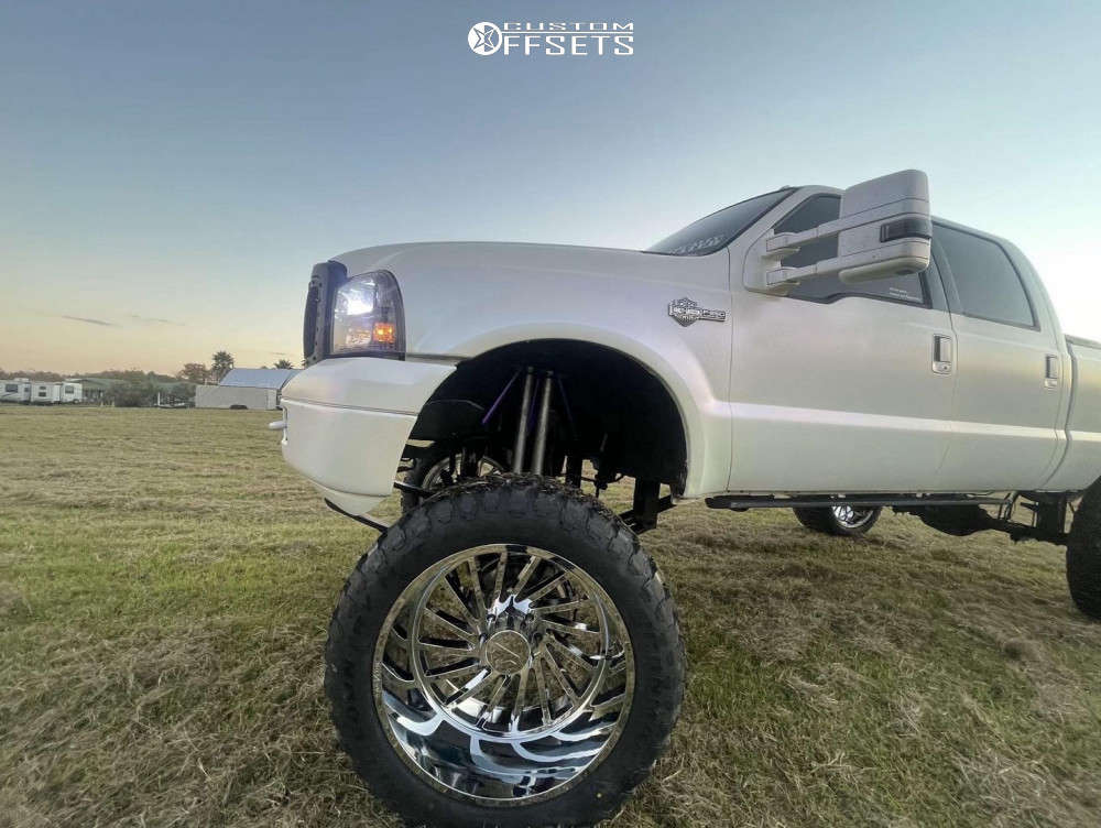 2003 Ford F-250 Super Duty with 26x14 -81 ARKON OFF-ROAD Caesar and 40/ ...