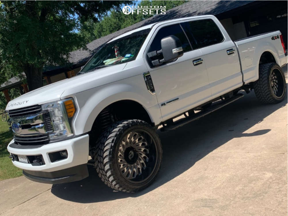 2017 Ford F-250 Super Duty with 24x12 -51 Cali Offroad Switchback and ...