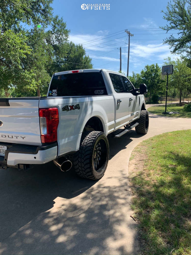 2017 Ford F-250 Super Duty with 24x12 -51 Cali Offroad Switchback and ...