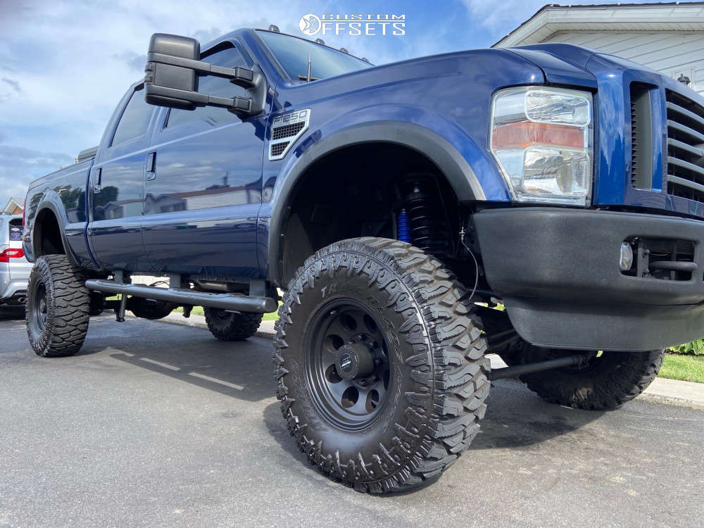 2008 Ford F-250 Super Duty with 17x11 -8 Pro Comp 69 and 37/12.5R17 ...