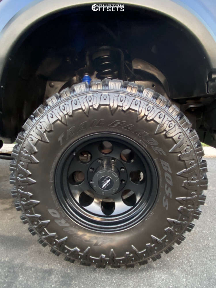 2008 Ford F-250 Super Duty with 17x11 -8 Pro Comp 69 and 37/12.5R17 ...