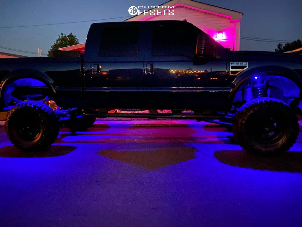 2008 Ford F-250 Super Duty with 17x11 -8 Pro Comp 69 and 37/12.5R17 ...