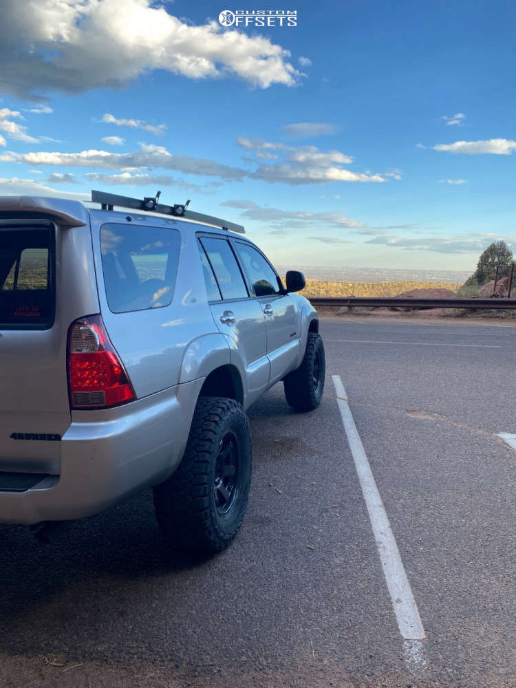 2007 Toyota 4Runner with 17x8.5 -10 9SiX9 SIX-1 and 33/12.5R17 ...
