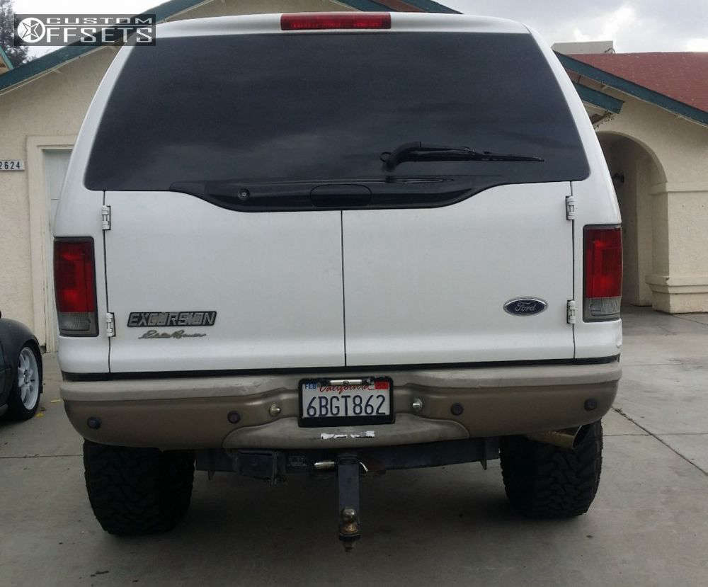 2004 Ford Excursion with 18x12 -44 Fuel Hostage and 35/12.5R18 Toyo ...