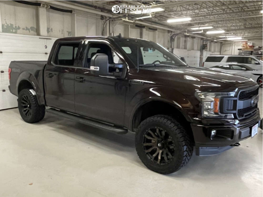 2020 Ford F-150 with 20x9 1 Fuel Blitz and 33/12.5R20 General Grabber ...
