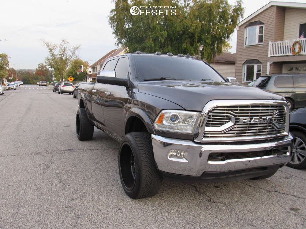 2014 Ram 2500 with 22x12 -44 Specialty Forged Sf030 and 33/12.5R22 ...