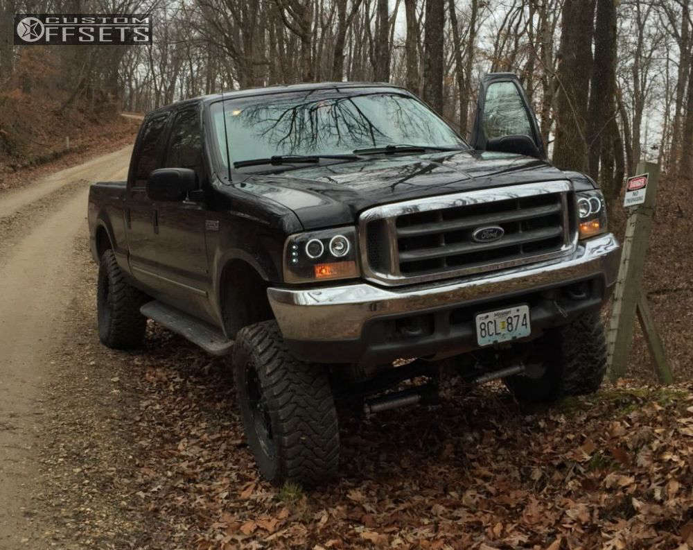 1999 Ford F-250 Super Duty with 20x9 20 Fuel Hostage and 37/13.5R20 ...