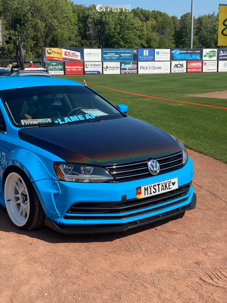 2017 Volkswagen Jetta Wheel Offset Nearly Flush Coilovers | 1984589 ...