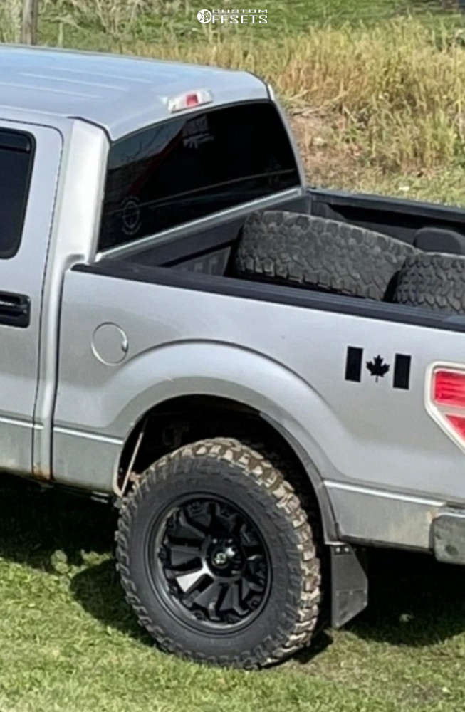 2011 Ford F-150 with 20x10 -24 Vision Armor and 35/12.5R20 Cooper ...