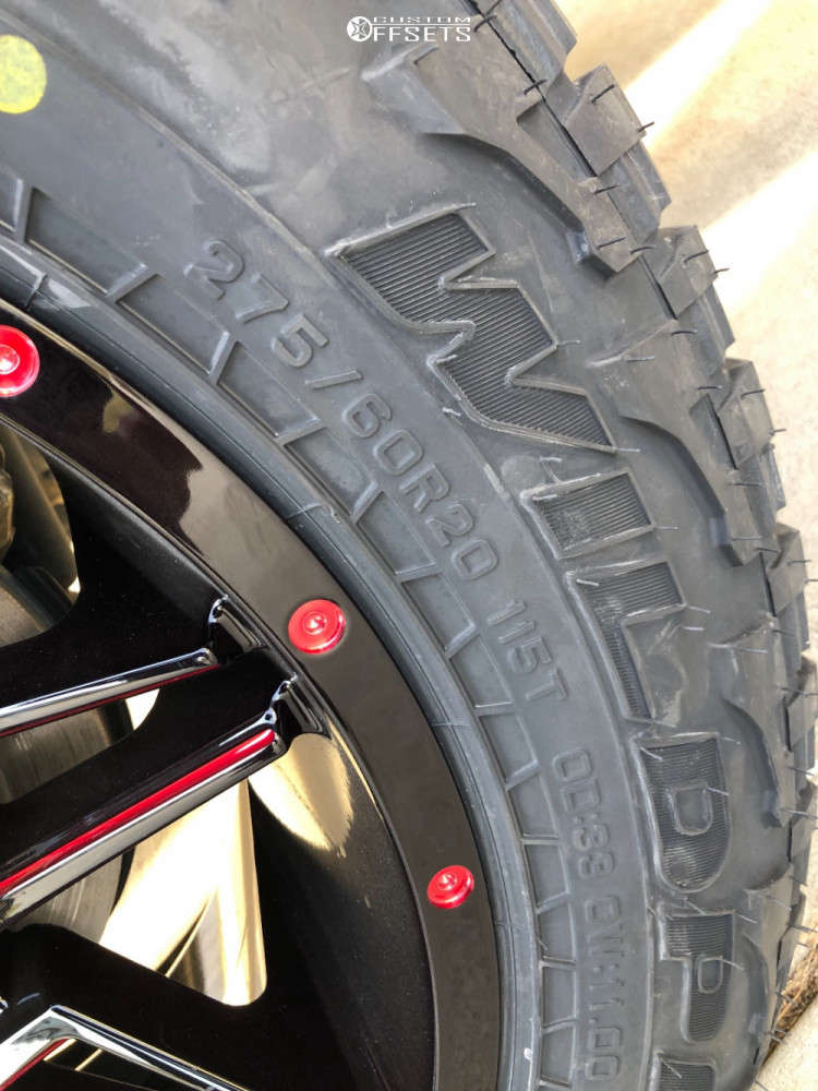 2018 Ford F-150 with 20x10 -12 XF Offroad Xf-218 and 33/11.5R20 Falken ...