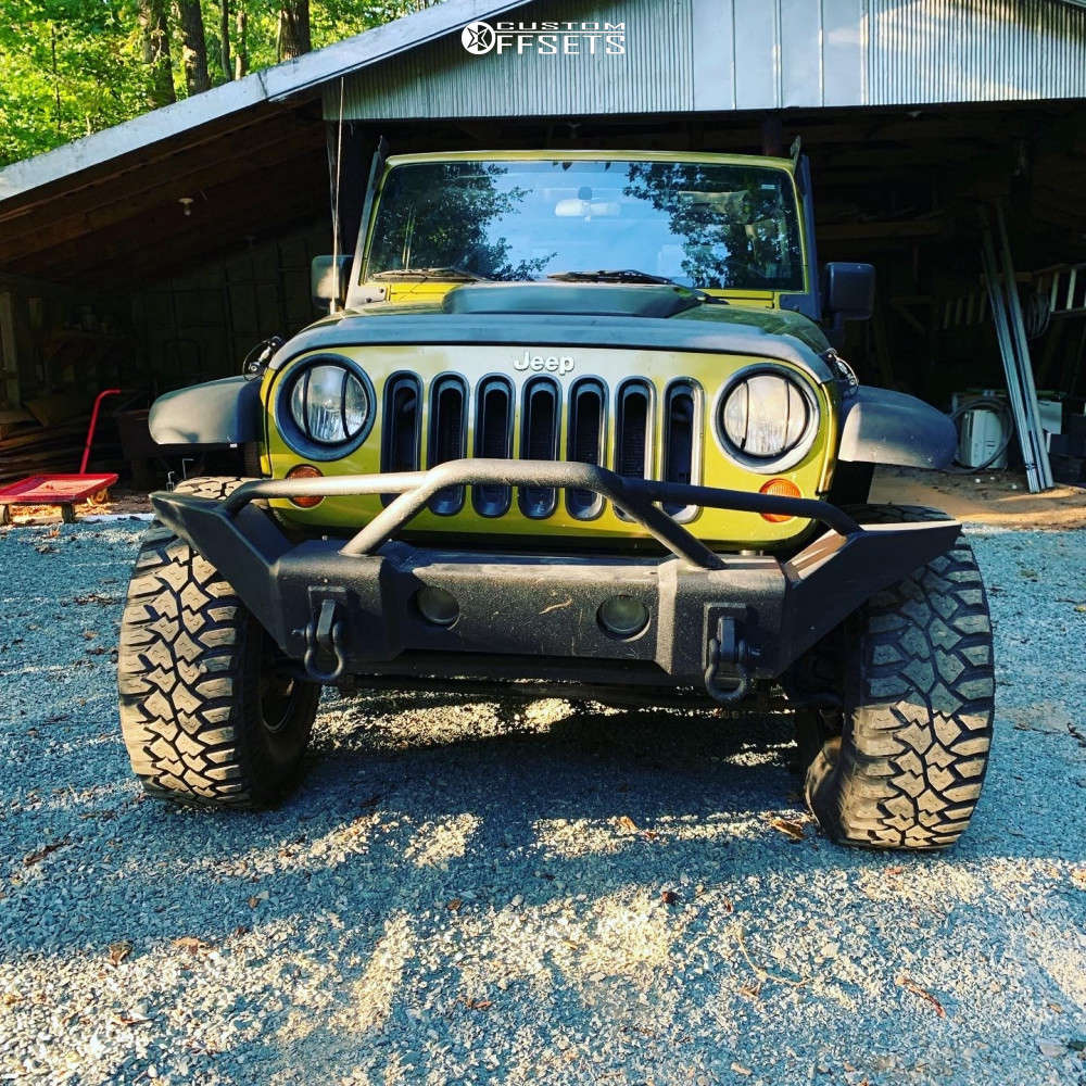 2008 Jeep Wrangler with 20x12 -44 XD Xd798 and 35/14R20 Mickey Thompson ...