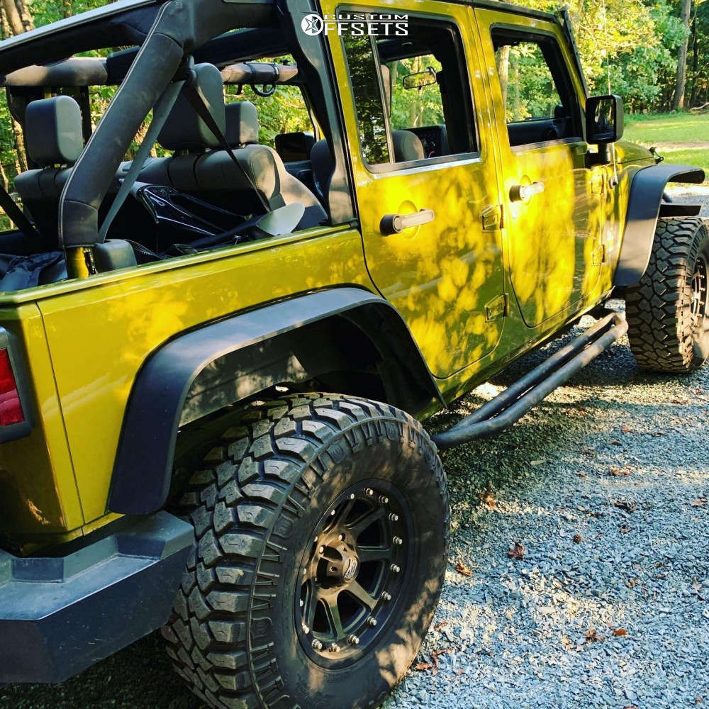 2008 Jeep Wrangler with 20x12 -44 XD Xd798 and 35/14R20 Mickey Thompson ...