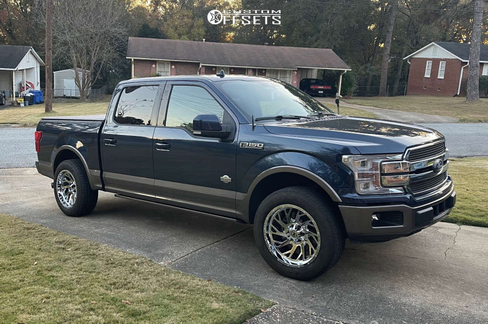 2020 Ford F-150 with 20x10 -25 Xtreme Force Xf-8 and 275/20R20 Michelin ...