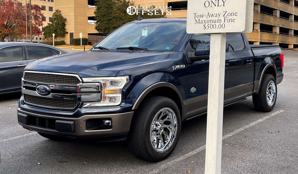 2020 Ford F-150 with 20x10 -25 Xtreme Force Xf-8 and 275/20R20 Michelin ...