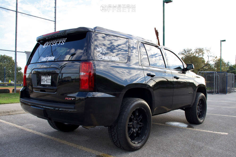 2020 Chevrolet Tahoe with 22x10 12 Level 8 Slingshot and 33/12.5R22 ...