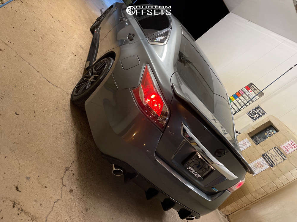 2014 Nissan Altima with 18x8 45 Drag Dr77 and 225/40R18 Fullway Hp108 ...