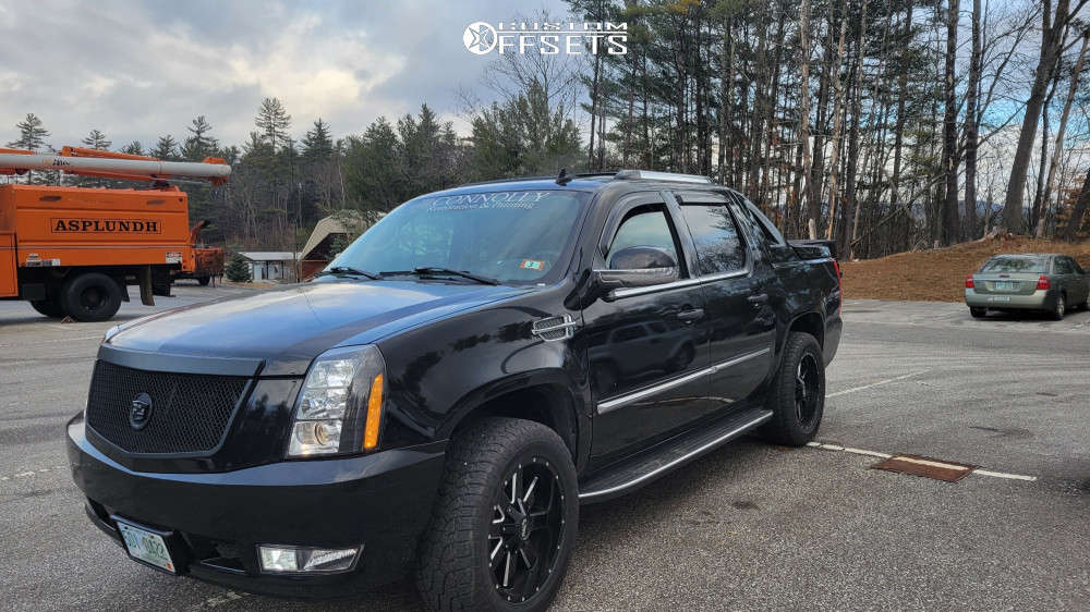 2007 Cadillac Escalade EXT with 20x9.5 Ion Alloy 141 and 285/55R20 ...