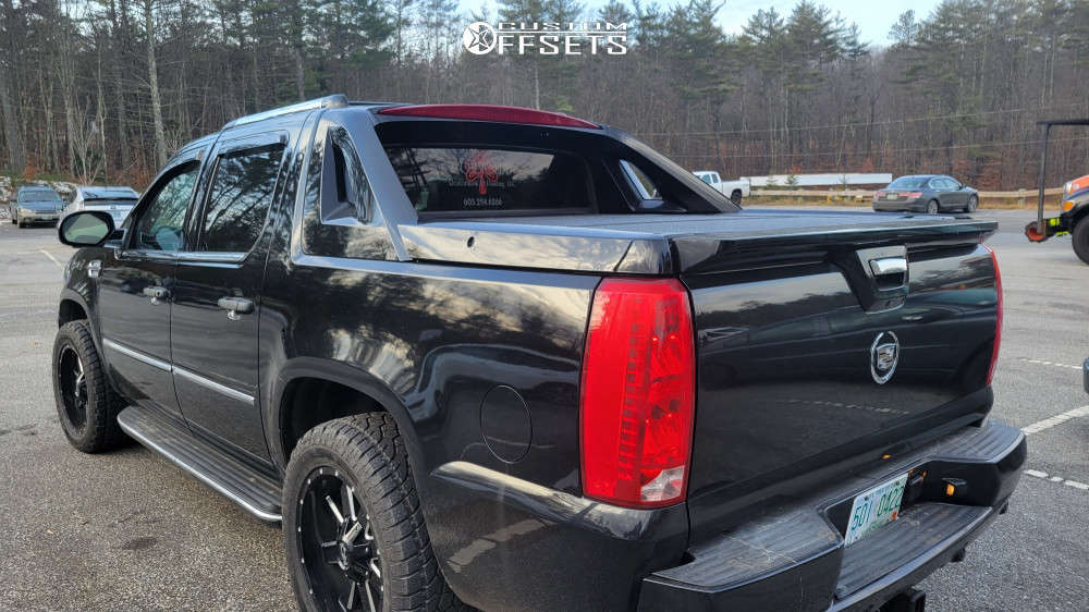 2007 Cadillac Escalade EXT with 20x9.5 0 Alloy Ion 141 and 285/55R20 ...
