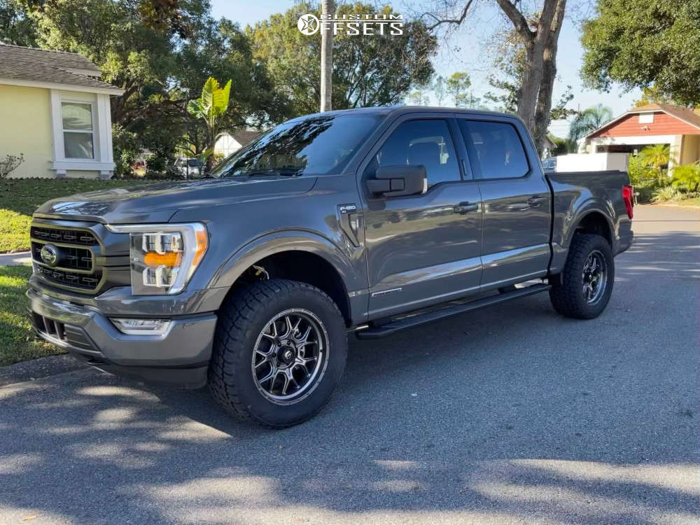 2021 Ford F-150 with 20x9 1 Fuel Tech and 31/10.5R20 Nitto Terra ...