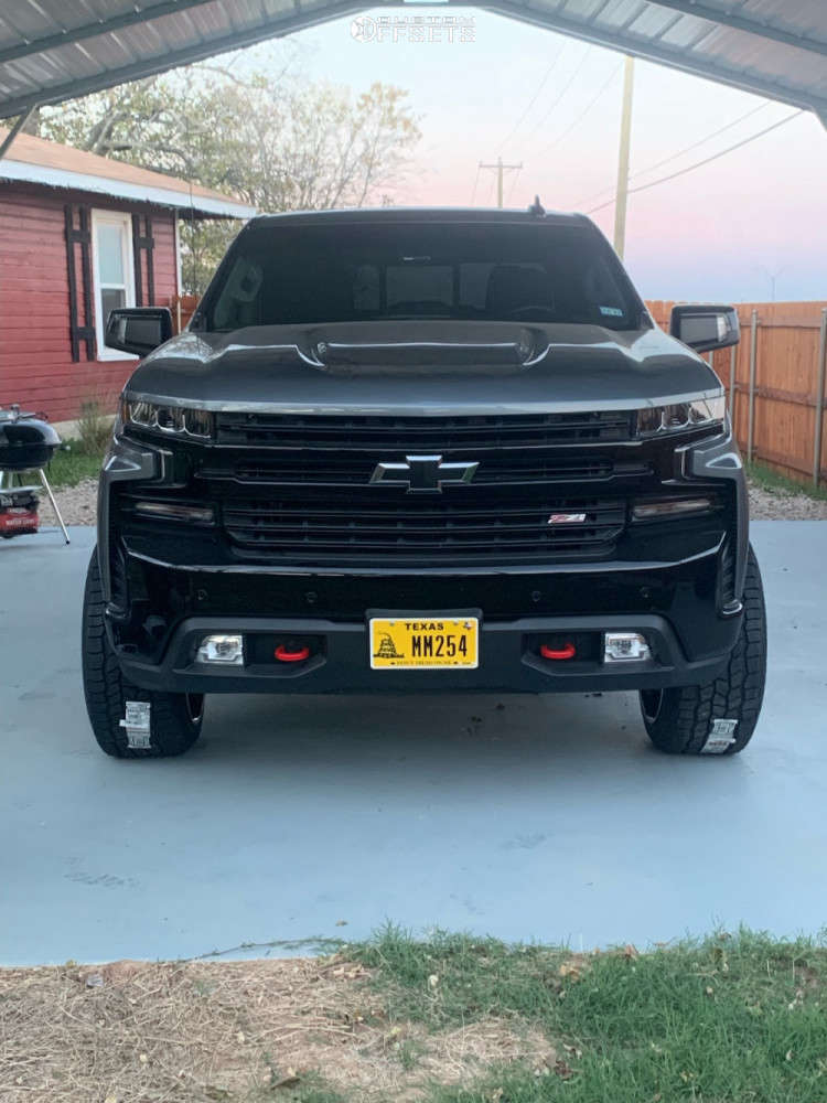 2021 Chevrolet Silverado 1500 with 22x12 -44 Motiv Offroad Morph and ...