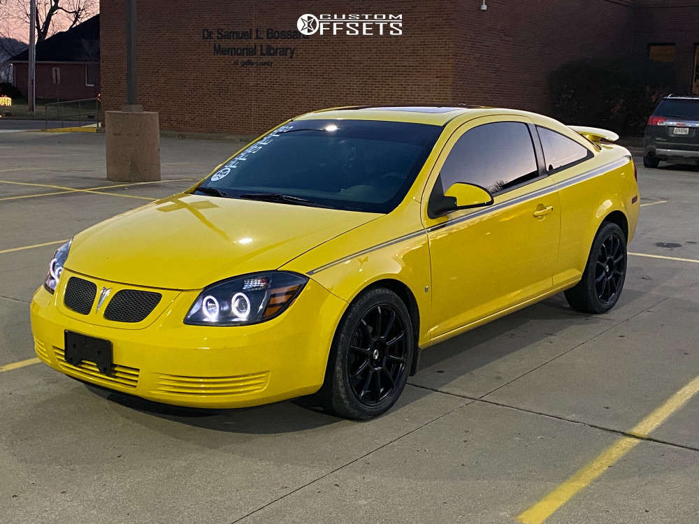 2008 Pontiac G5 Wheel Offset Flush Stock | 1989969 | Custom Offsets