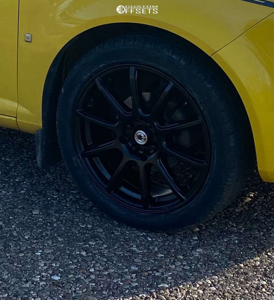 2008 Pontiac G5 Wheel Offset Flush Stock | 1989969 | Custom Offsets