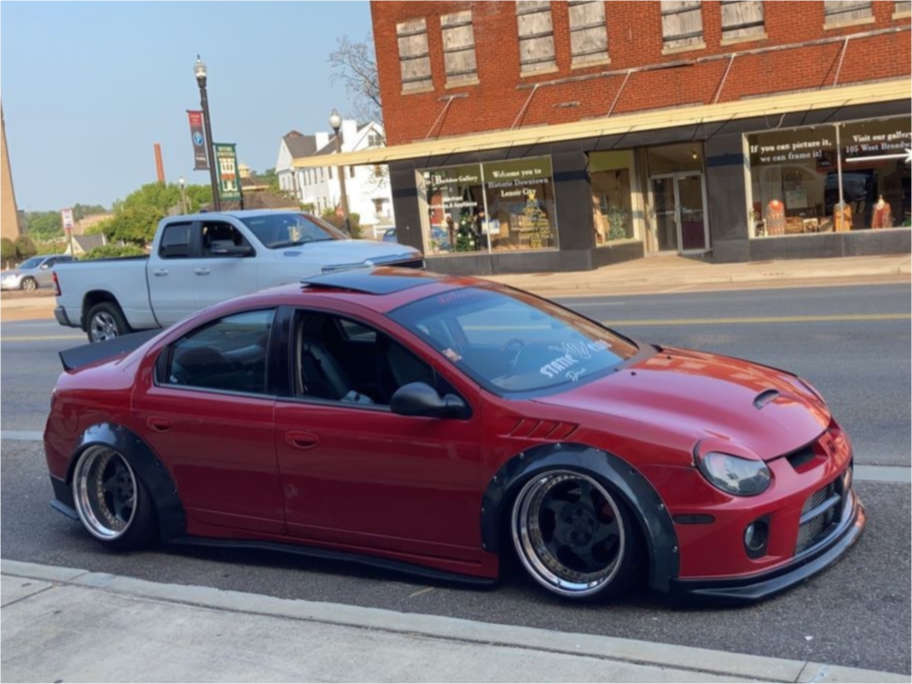 2005 Dodge Neon with 18x12 22 WatercooledIND Other and 225/35R18 ...