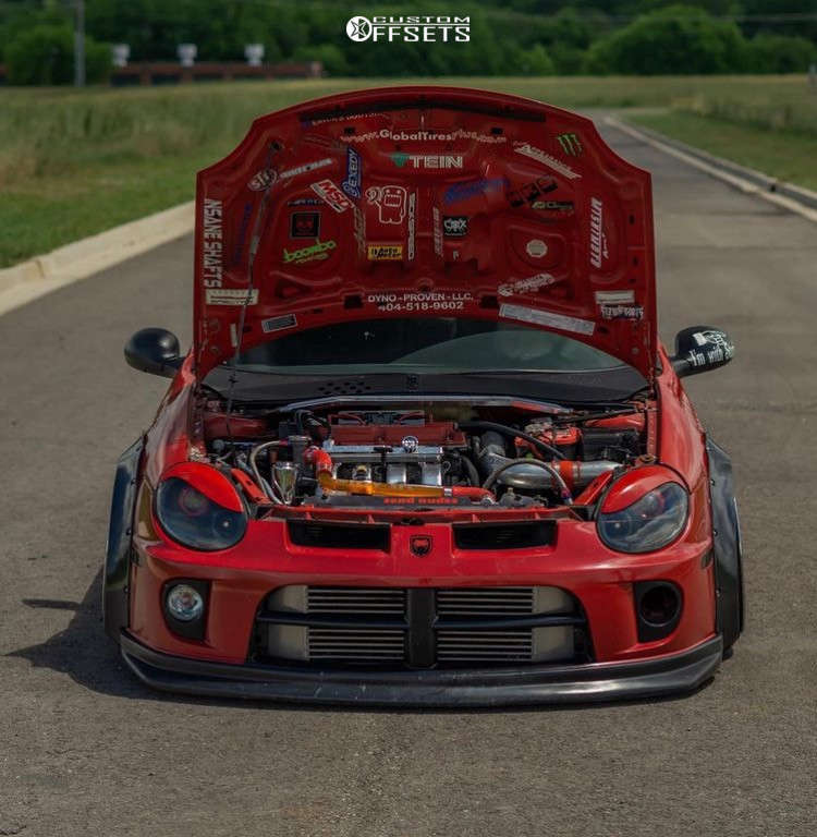 2005 Dodge Neon with 18x12 22 WatercooledIND Other and 225/35R18 ...