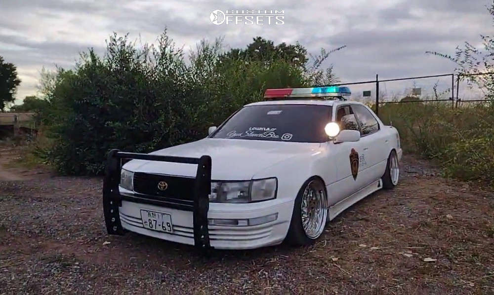 1991 Lexus LS400 with 18x10.5 15 Aodhan Ds03 and 225/40R18 Bridgestone ...