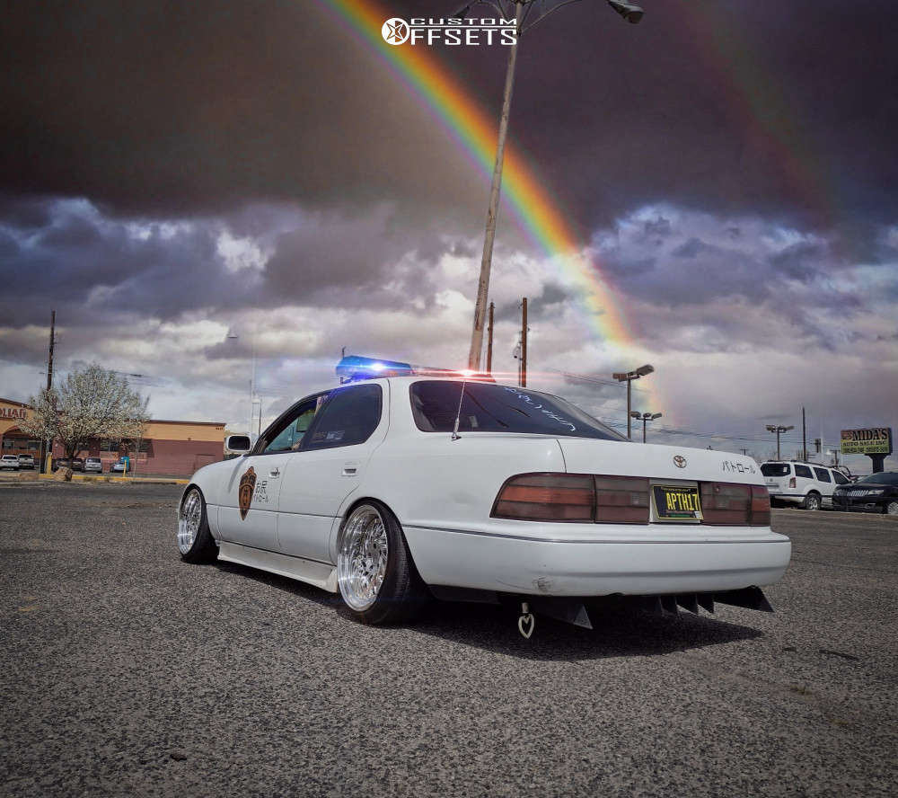 1991 Lexus LS400 with 18x10.5 15 Aodhan Ds03 and 225/40R18 Bridgestone ...