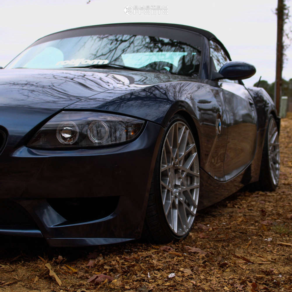 2004 BMW Z4 with 19x8.5 38 Rotiform Blq and 225/35R19 Goodyear Allsport ...