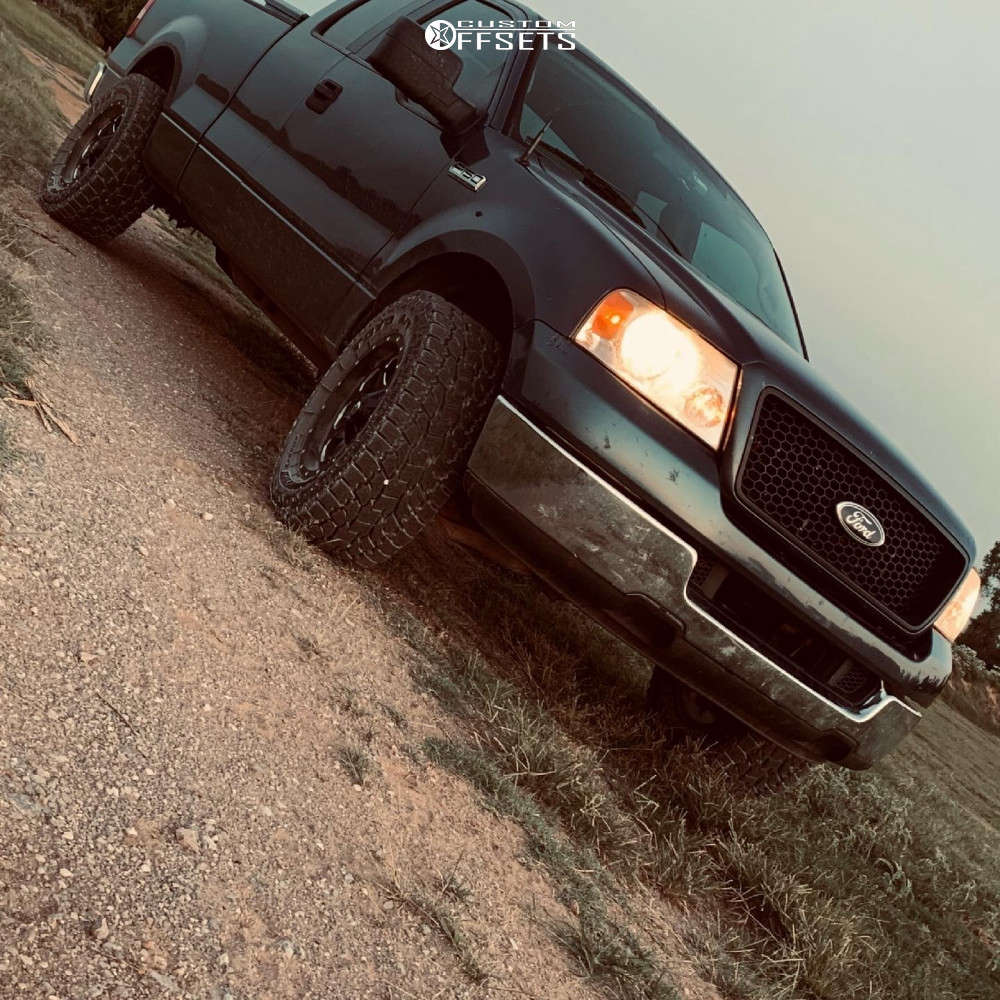 2005 Ford F-150 with 18x9 10 Fuel Boost and 35/12.5R18 Toyo Tires Open ...