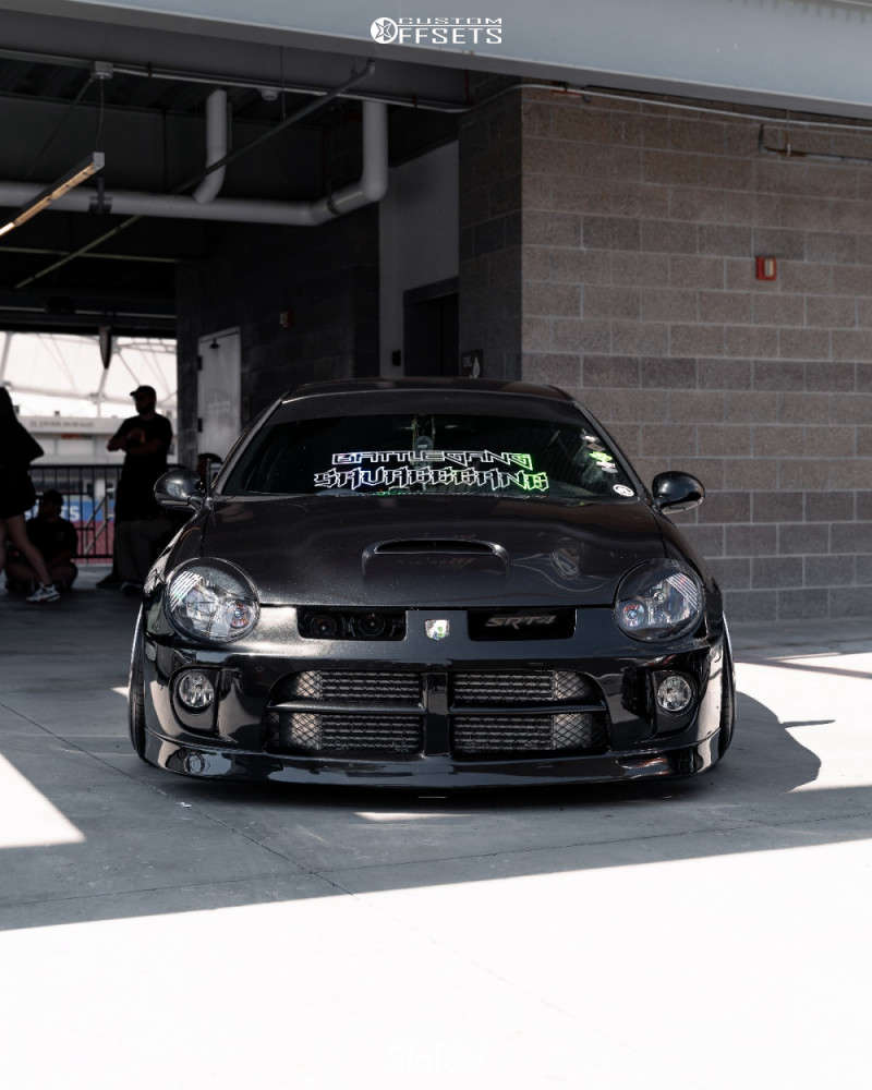 2005 Dodge Neon with 17x9.5 20 Work Vsxx and 205/40R17 Sailun Artezzo ...