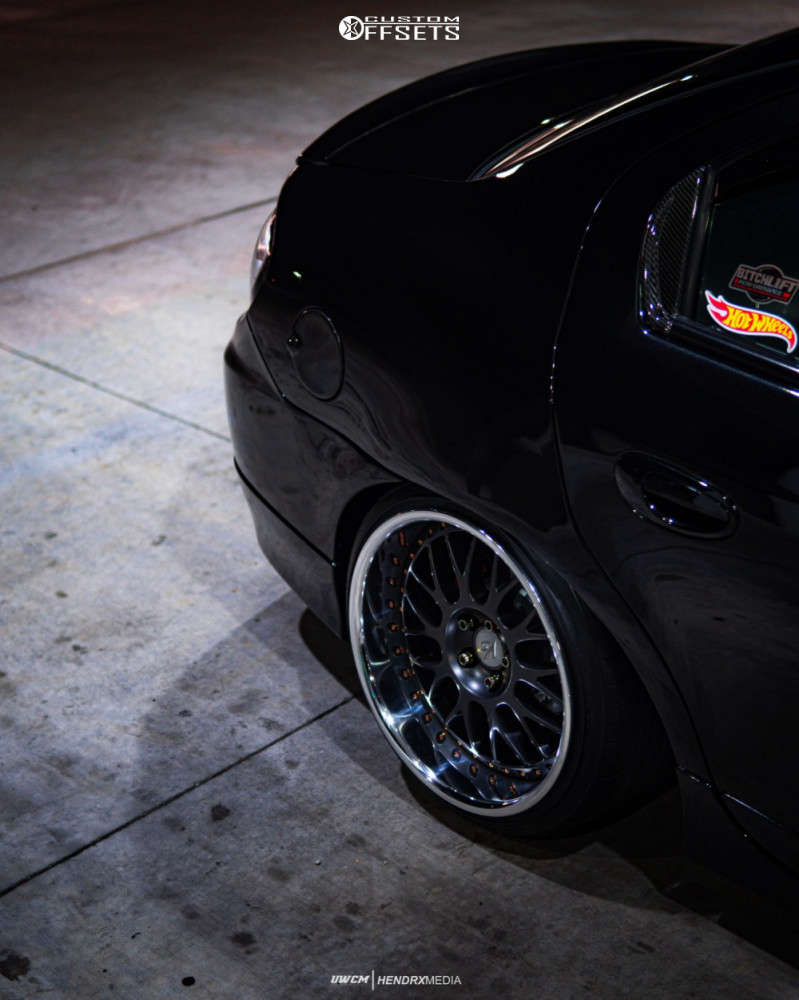 2005 Dodge Neon with 17x9.5 20 Work Vsxx and 205/40R17 Sailun Artezzo ...
