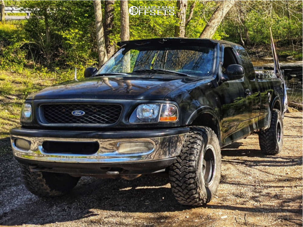 1997 Ford F-150 with 16x10 -24 Alloy Ion 174 and 33/12.5R16 RBP ...