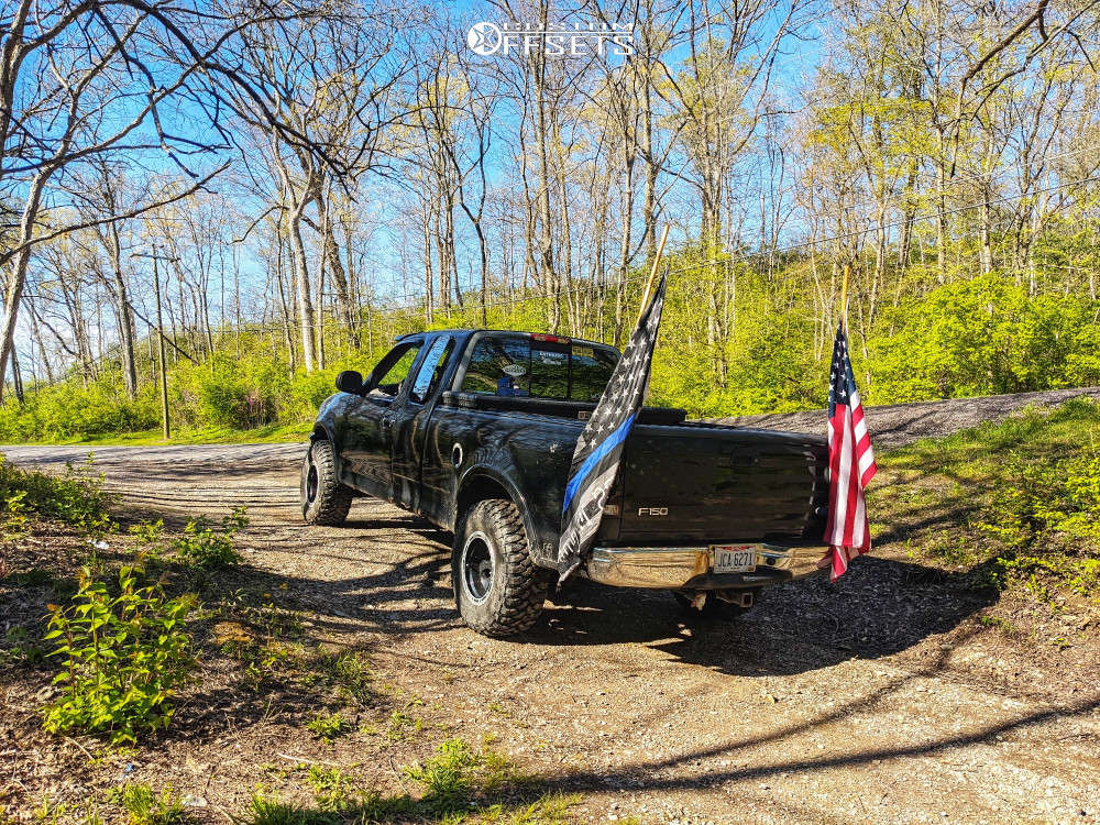1997 Ford F-150 with 16x10 -24 Alloy Ion 174 and 33/12.5R16 RBP ...