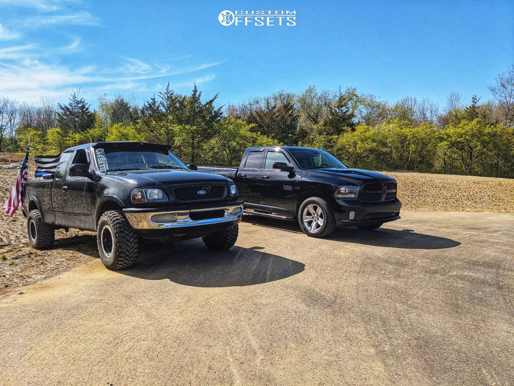 1997 Ford F-150 with 16x10 -24 Alloy Ion 174 and 33/12.5R16 RBP ...