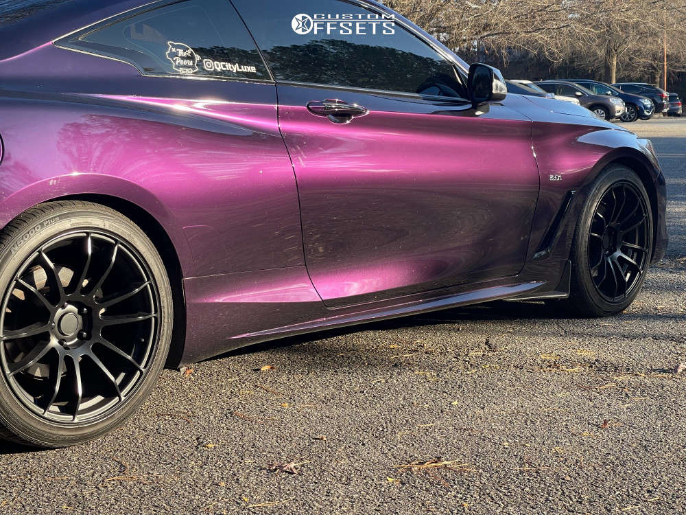 2018 INFINITI Q60 Wheel Offset Nearly Flush Stock | 1991424 | Custom ...