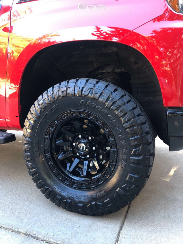 2020 Chevrolet Silverado 1500 with 18x9 -12 Fuel Covert and 35/12.5R18 ...