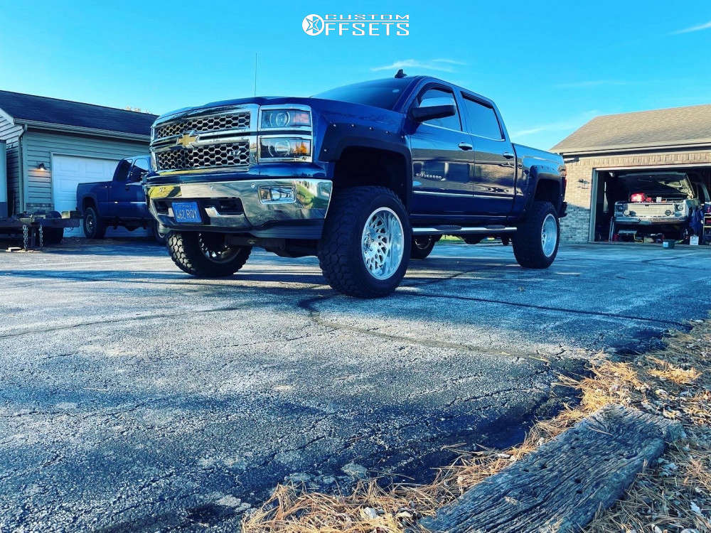 2015 Chevrolet Silverado 1500 with 20x12 -44 Cali Offroad Switchback ...