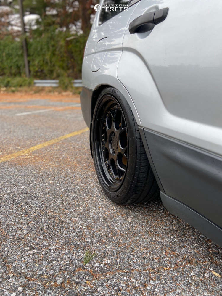 2003 Subaru Forester with 18x8.5 35 Aodhan Ds01 and 235/40R18 Nankang ...