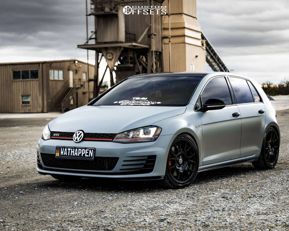 2017 Volkswagen GTI with 18x8.5 35 BBS Ch and 235/40R18 Nitto Nt555 G2 ...