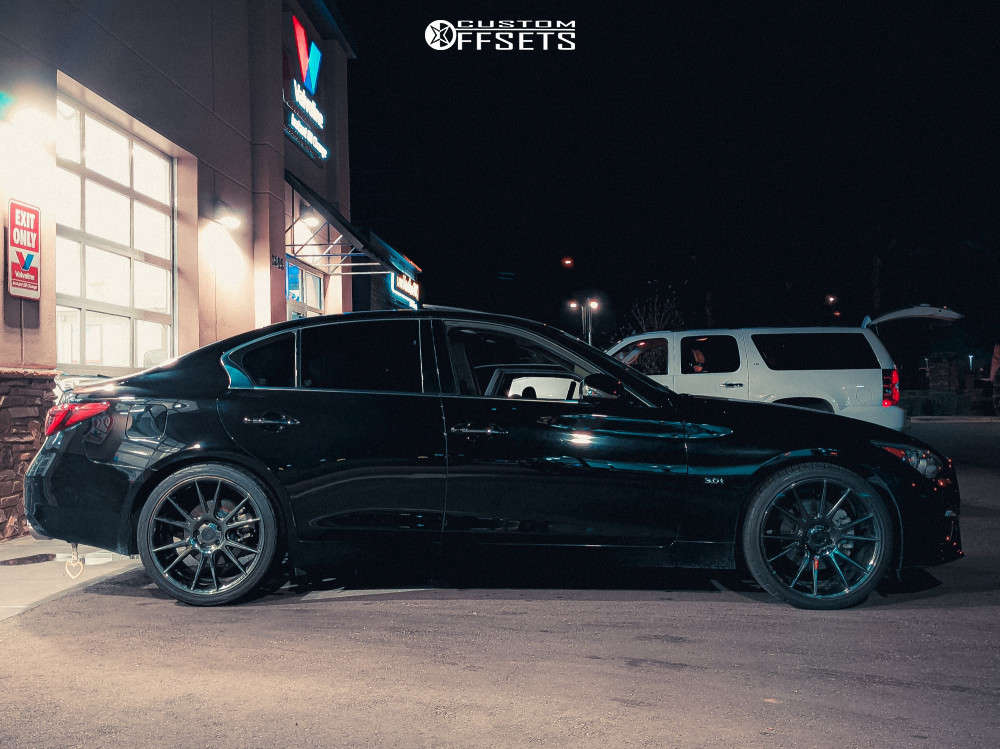 2019 INFINITI Q50 Nearly Flush Stock | Custom Offsets