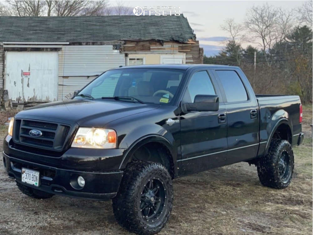 2007 Ford F-150 with 18x9 -12 Fuel 531 and 35/12.5R18 Thunderer Trac ...