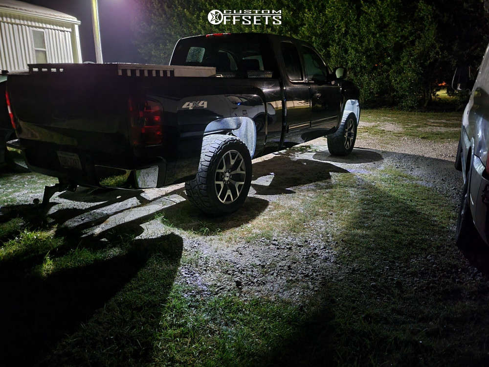 2011 Chevrolet Silverado 1500 with 20x9 24 OE Performance 176 Gm ...